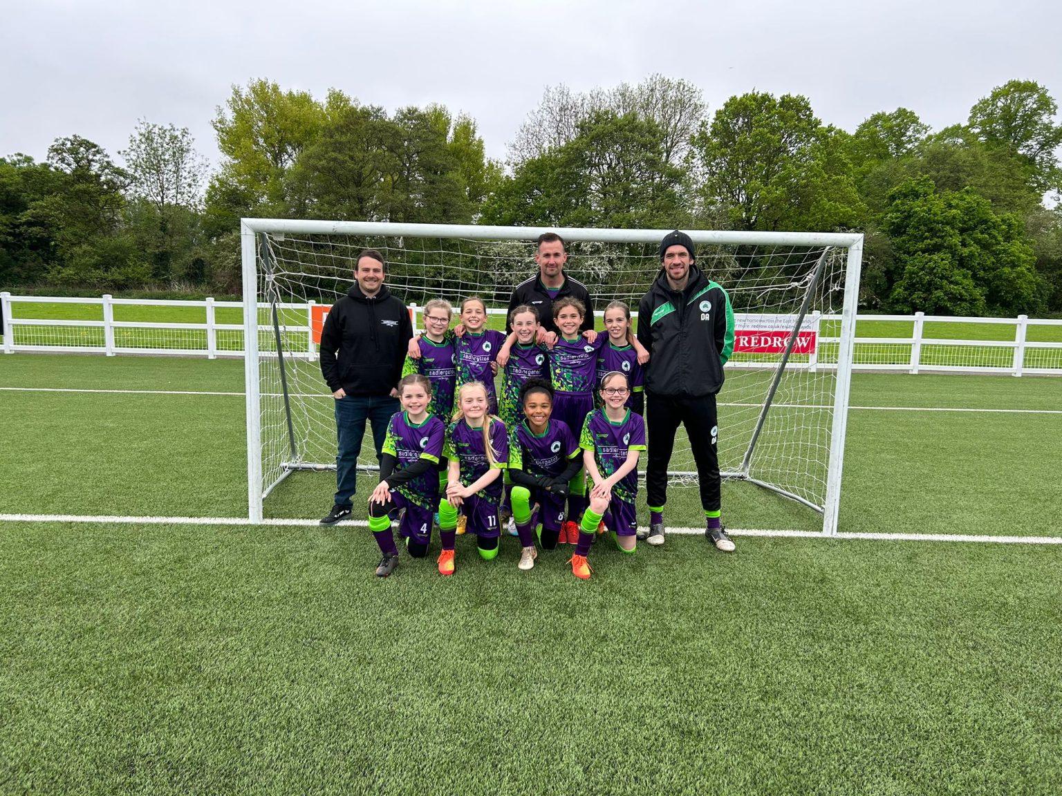 Sadlergates To Sponsor Woodland Girls Under 10's Football Team